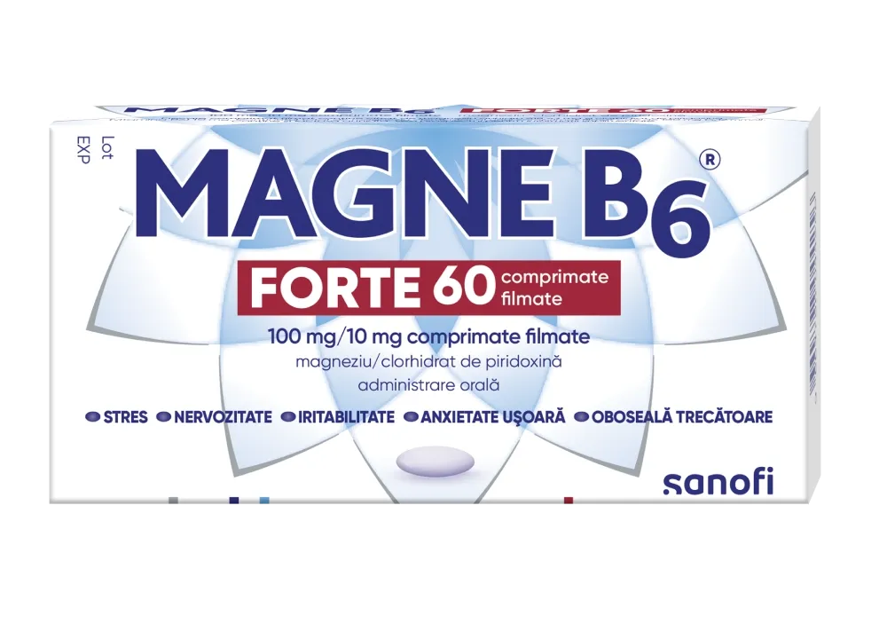 Magne B6 Forte medicament pentru oboseală și stres